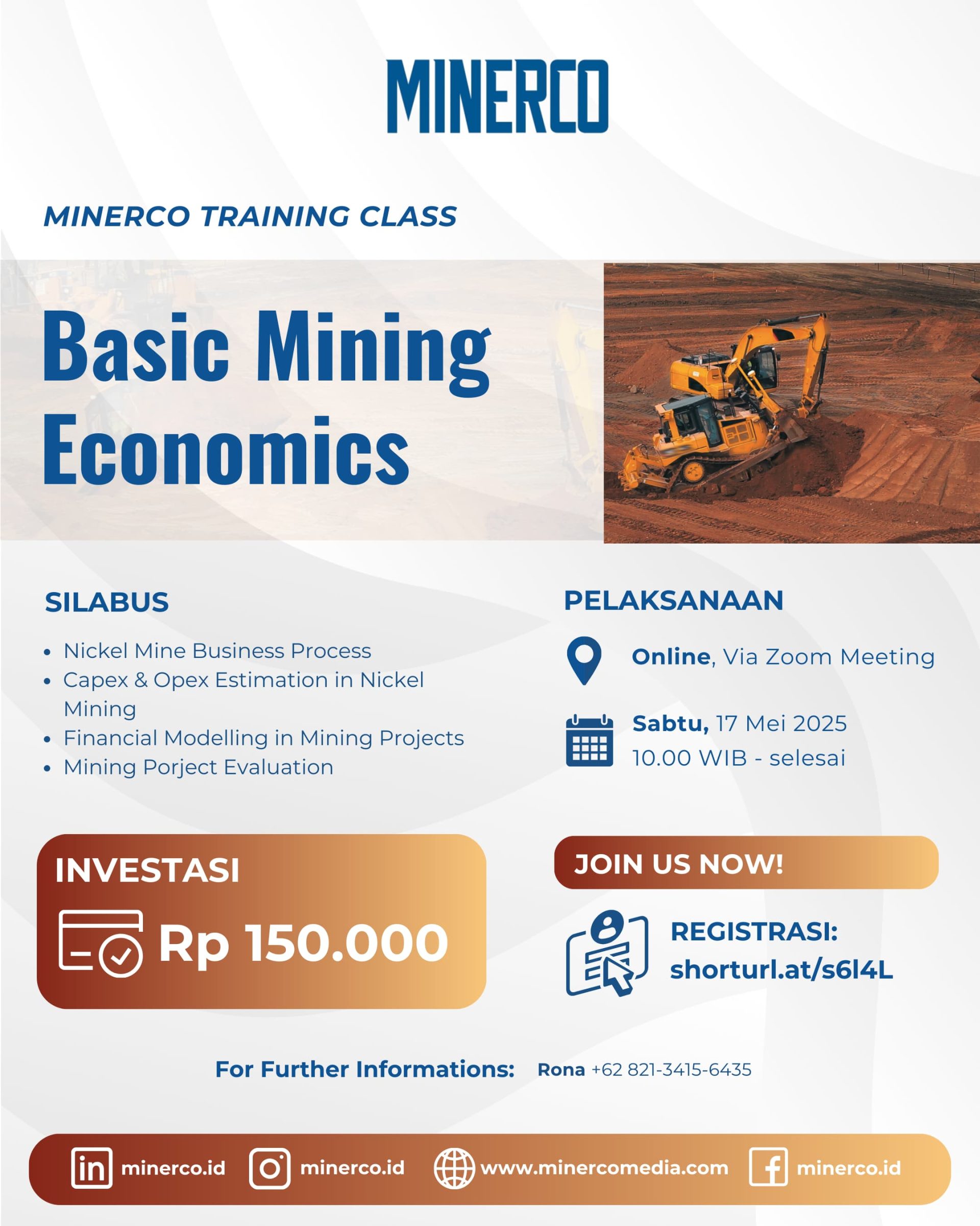 Minerco Training Class - Basic Mining Economics - Minerco Media